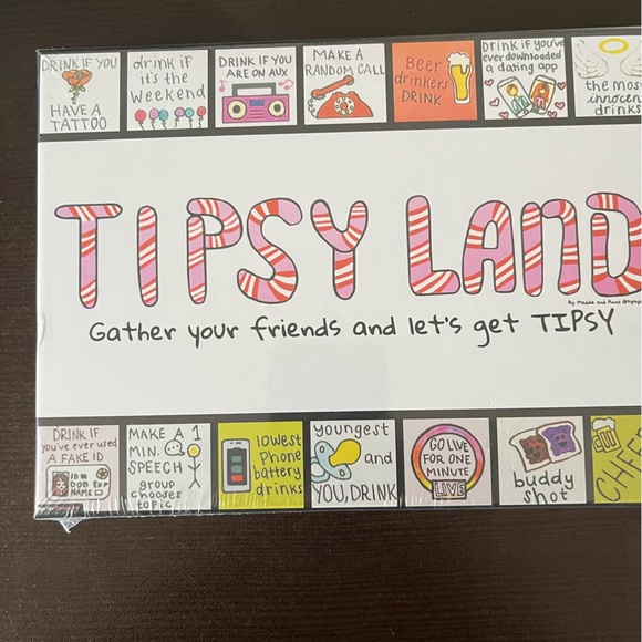 Games | Tipsy Land Party Game | Poshmark